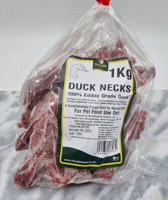 Dougie's Duck Necks 1kg | Millie's Paws